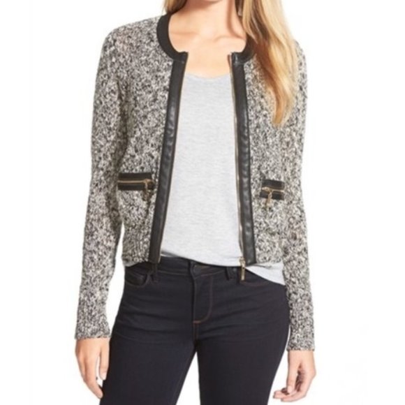 Ivanka Trump | Jackets & Coats | Ivanka Trump Bomber Zip Up Sweater ...